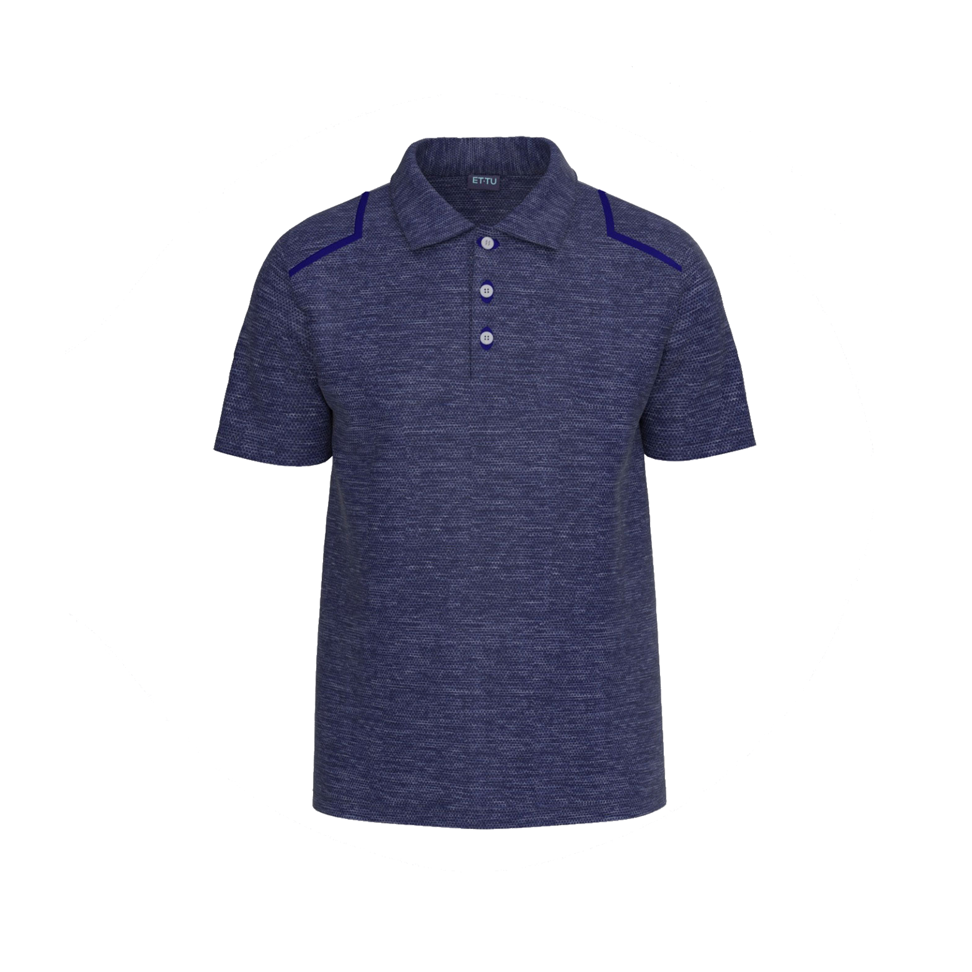 Tech Vent Polo - Space Blue – Golf ET TU